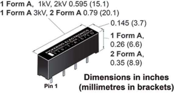 High Voltage Relay | Reed Relay | Pickering Electronics