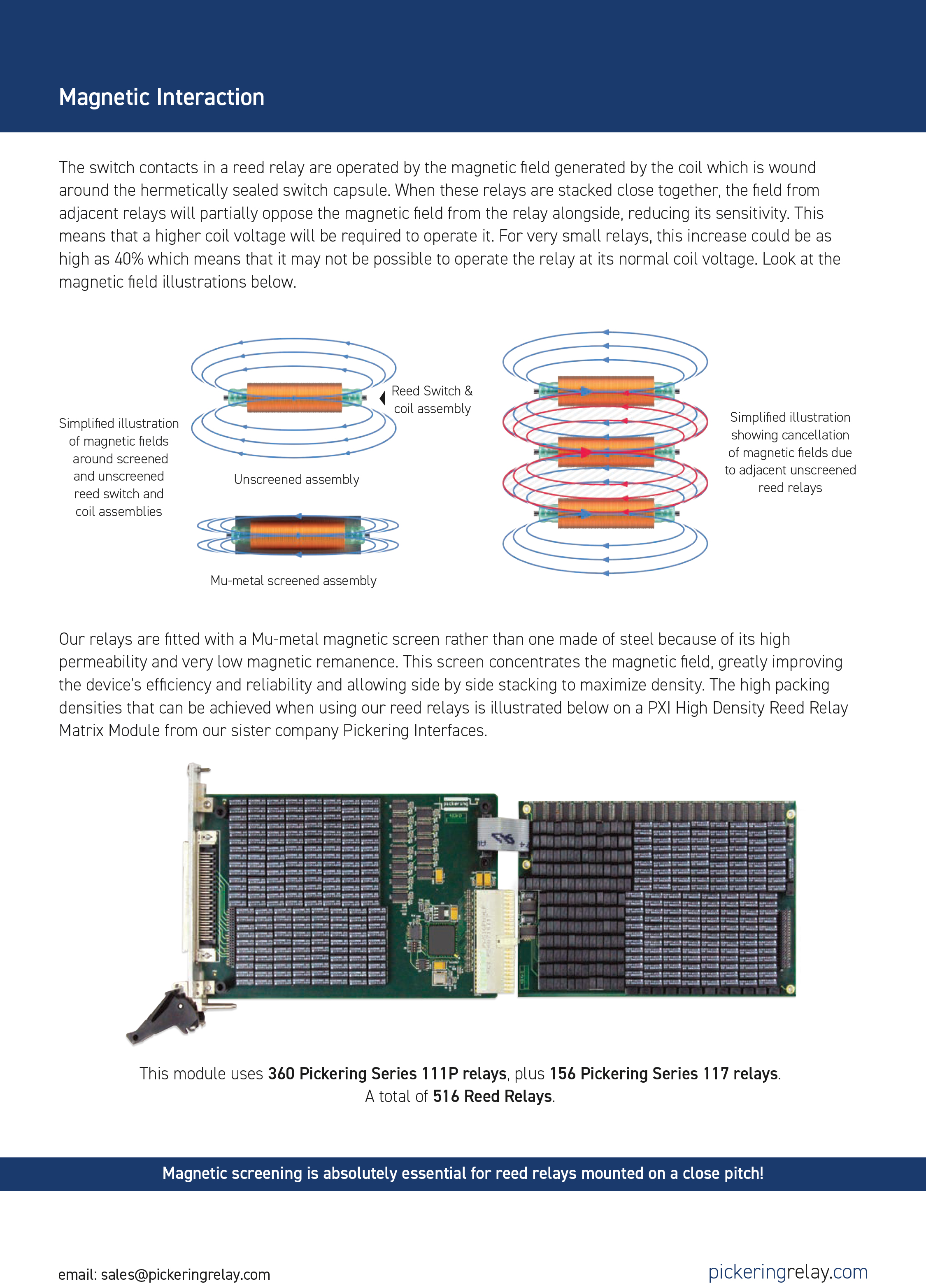 Technical Guide - Pickering Electronics Ltd