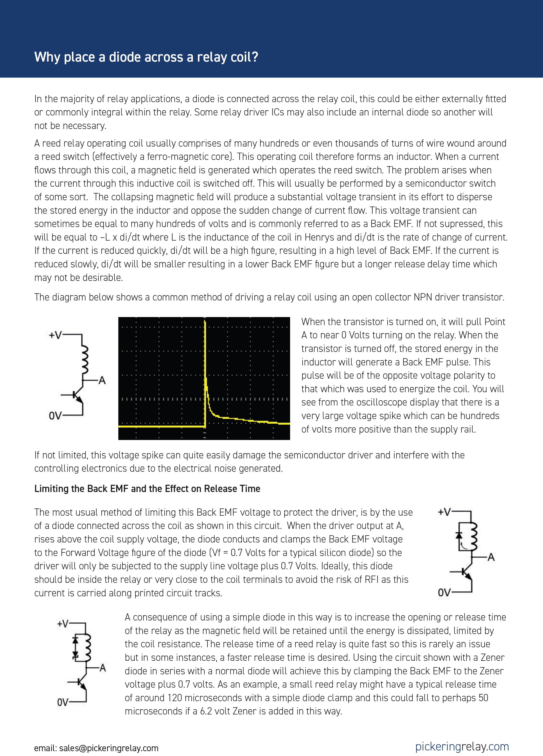 Technical Guide - Pickering Electronics Ltd