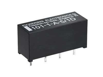 Pickering Electronics - Series 100-110 - Single-in-Line (SIP) Reed Relays