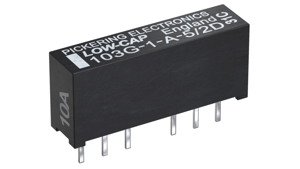 Pickering Reed Relays - Series 103 - Low Capacitance SIL Reed Relay