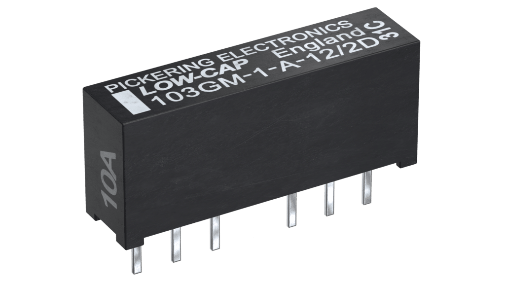Pickering Reed Relays - Series 103 - Low Capacitance SIL Reed Relay