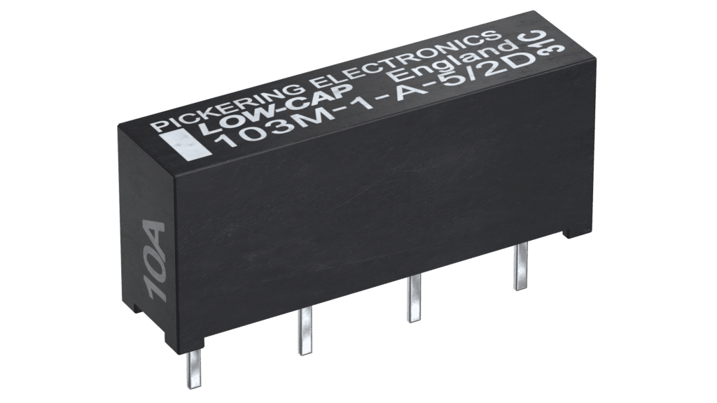 Pickering Reed Relays - Series 103 - Low Capacitance SIL Reed Relay