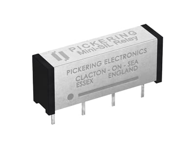 Pickering Electronics - Series 100-110 - Single-in-Line (SIP) Reed Relays