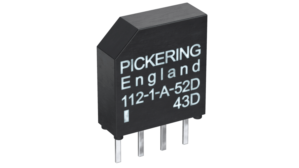 112-1-A-5/2D Reed Relay - Pickering Electronics Ltd