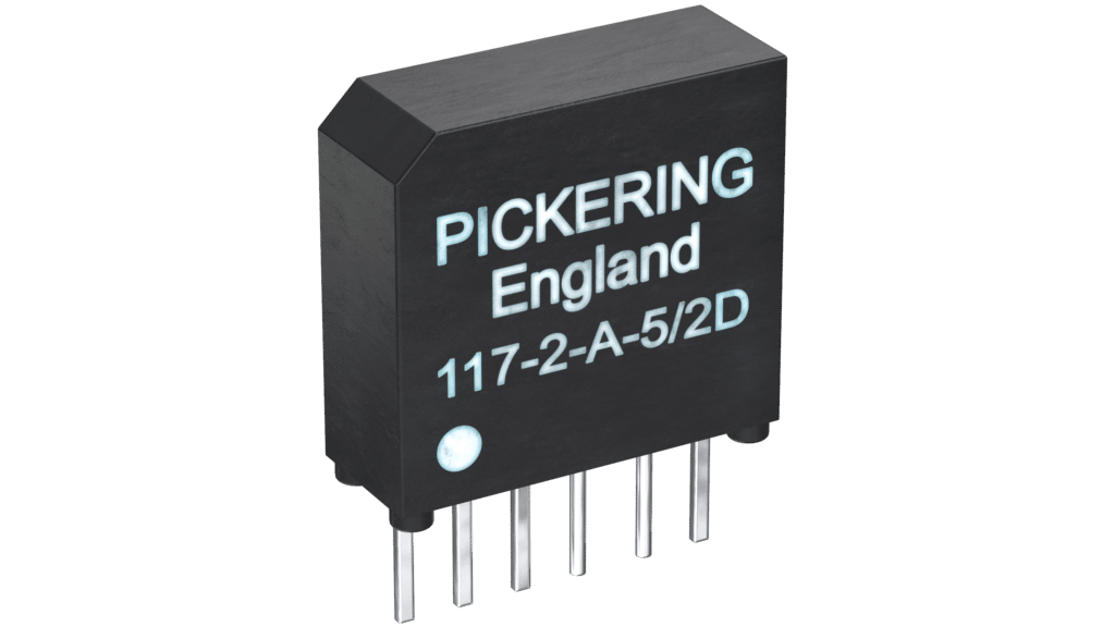 117-2-A-5/2D Reed Relay - Pickering Electronics Ltd