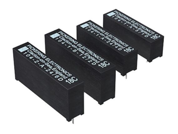 Pickering Electronics - Series 100-110 - Single-in-Line (SIP) Reed Relays