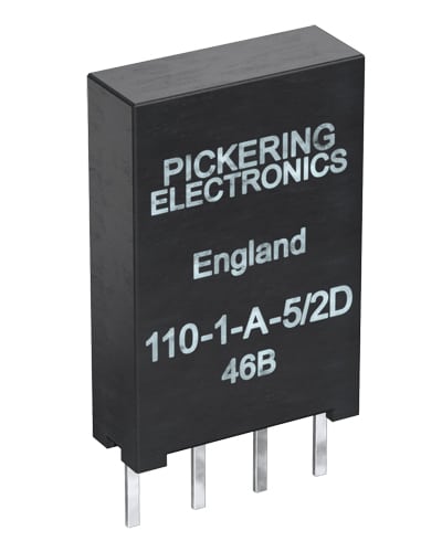 Pickering Electronics - Series 100-110 - Single-in-Line (SIP) Reed Relays