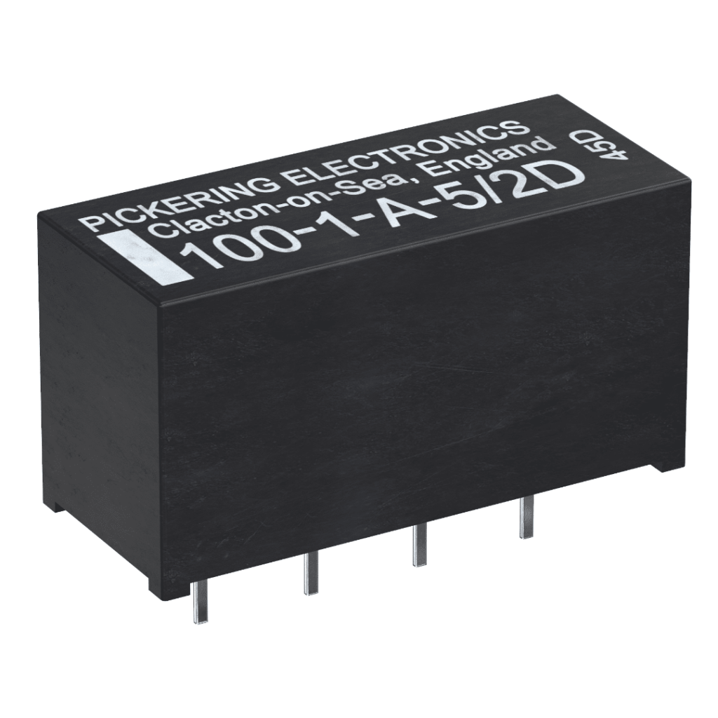 Pickering Electronics - Series 100-110 - Single-in-Line (SIP) Reed Relays