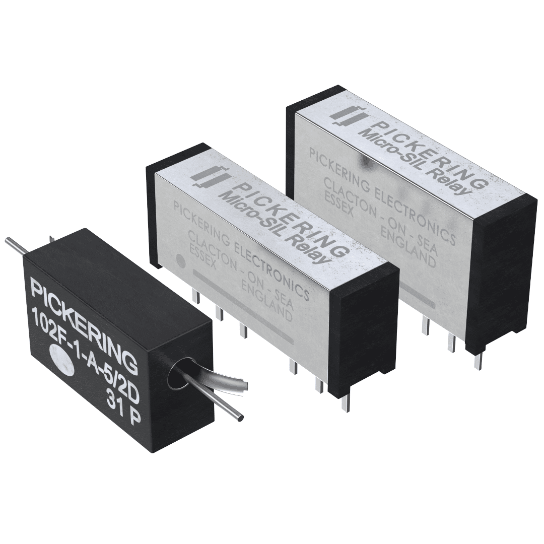 Pickering Electronics - Series 100-110 - Single-in-Line (SIP) Reed Relays