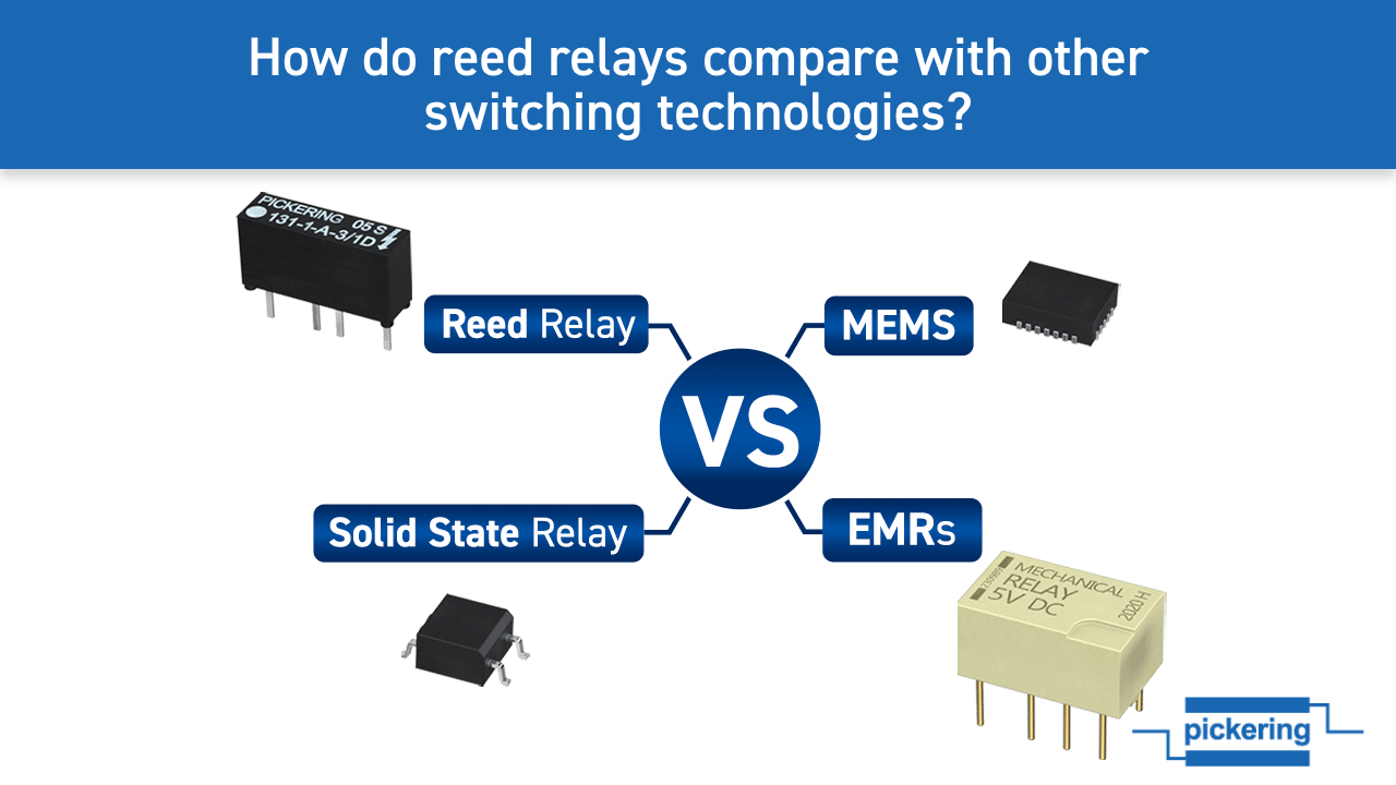 How do Reed Relays compare with EMRs, Solid State Relays and MEMs