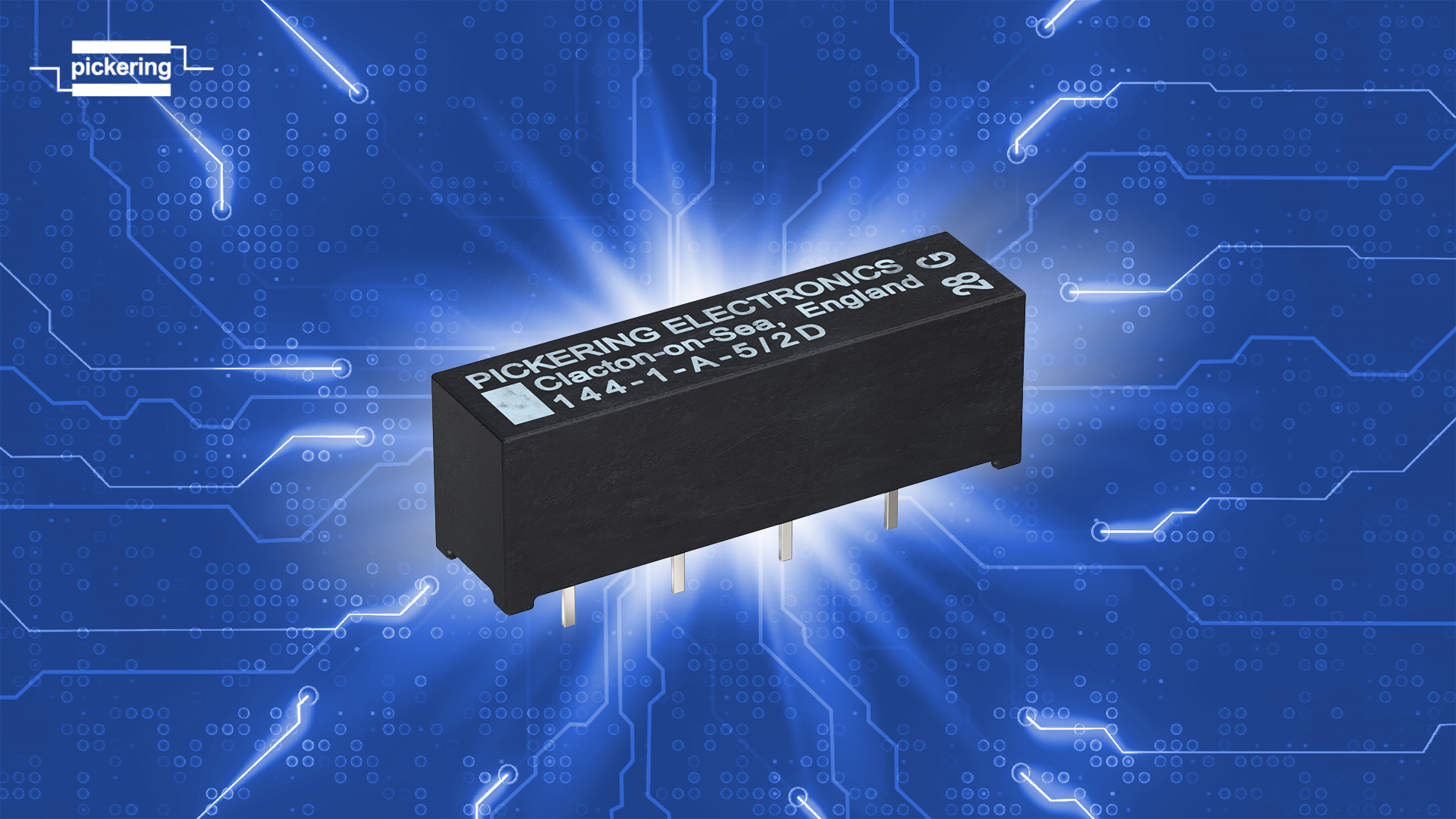High-power Series 144 reed relays switch up to 80W - Pickering Electronics Ltd